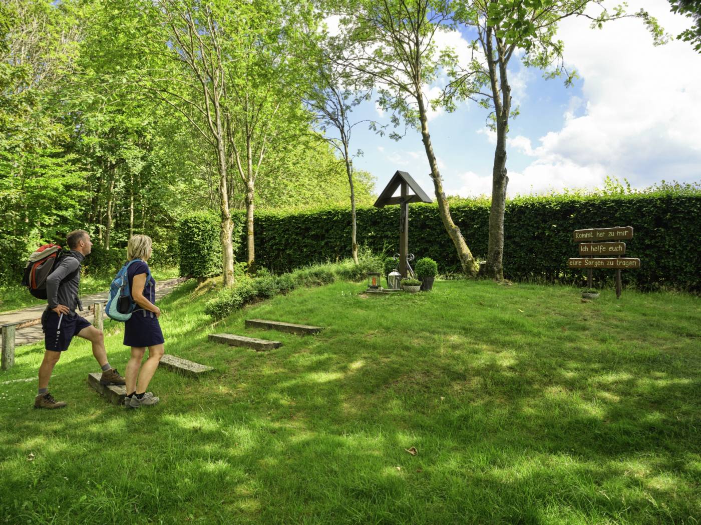 Elsenborn viewpoint indicator - Belgium → East Belgium